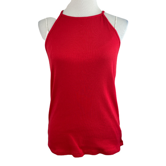 Ambiance | Tops | Ambiance Bethany Ribbed Halter Tank 3x | Poshmark